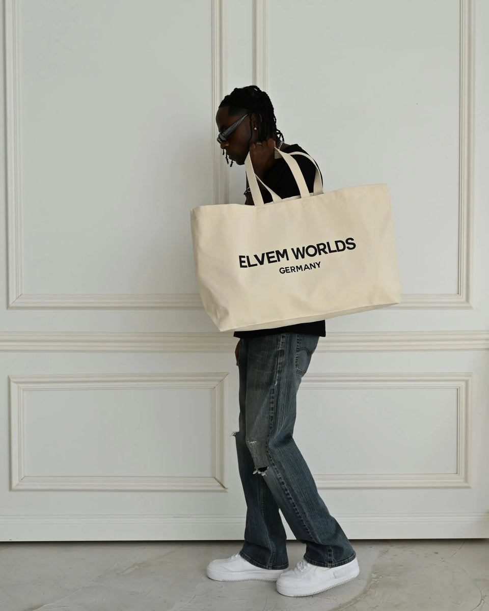 "Authentic" Shopper - Beige – Elvemworlds