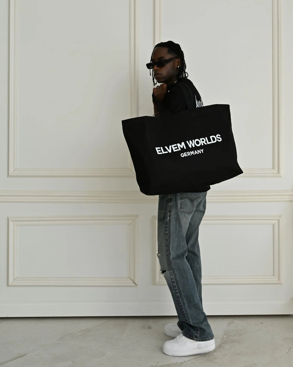 "Authentic" Shopper - Black – Elvemworlds